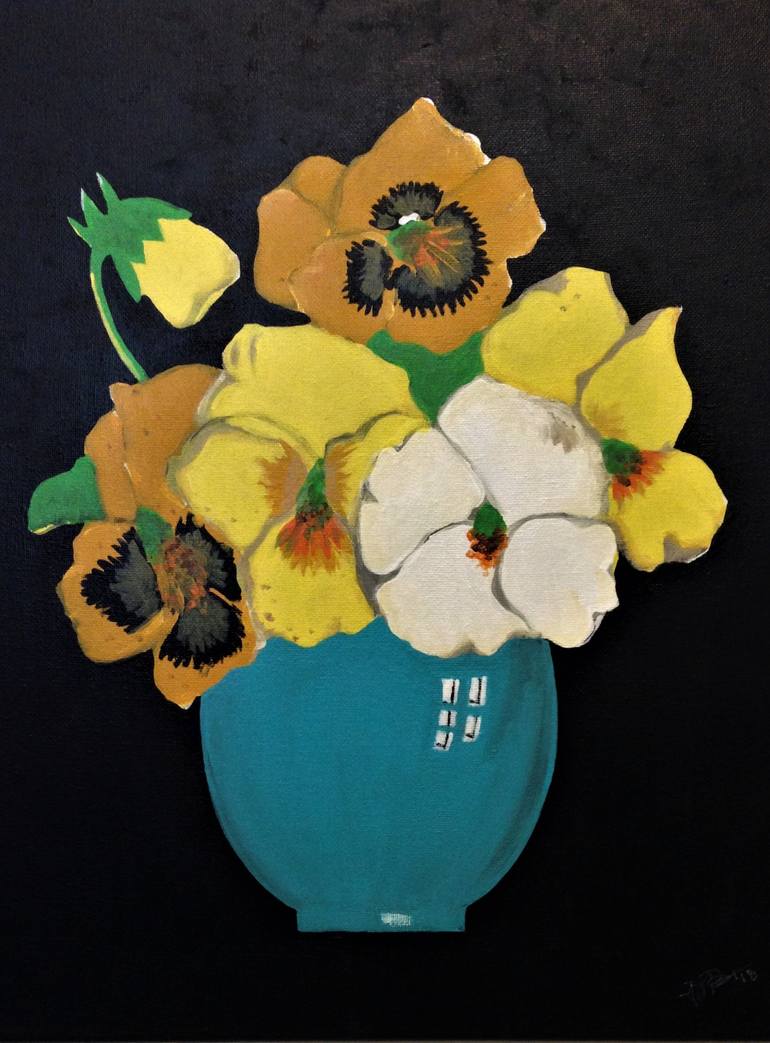 Ode to the 1930's Painting by D Tac | Saatchi Art