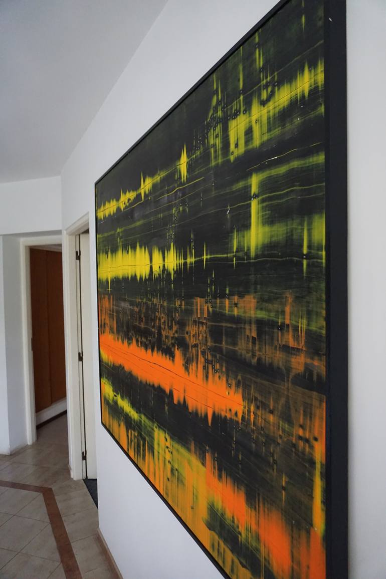 Frecuencias 3 Painting by Martin Del Litto | Saatchi Art