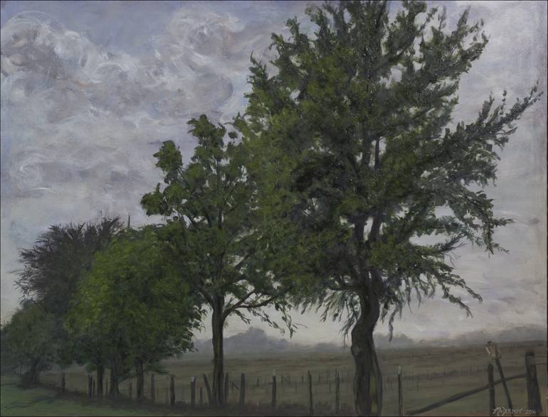 Before the storm Painting by Mat Mcdermott | Saatchi Art