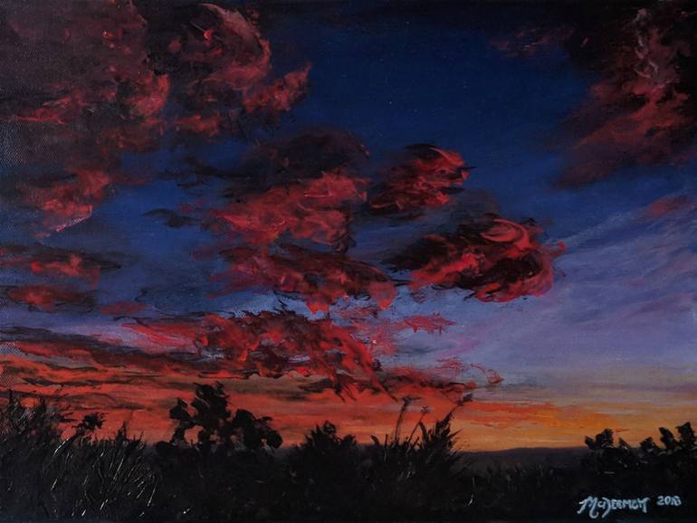 Skylights Tome, NM Painting by Mat McDermott | Saatchi Art