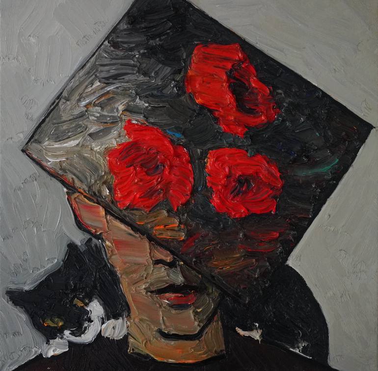 Hidden face Painting by Prisac Nicolae | Saatchi Art