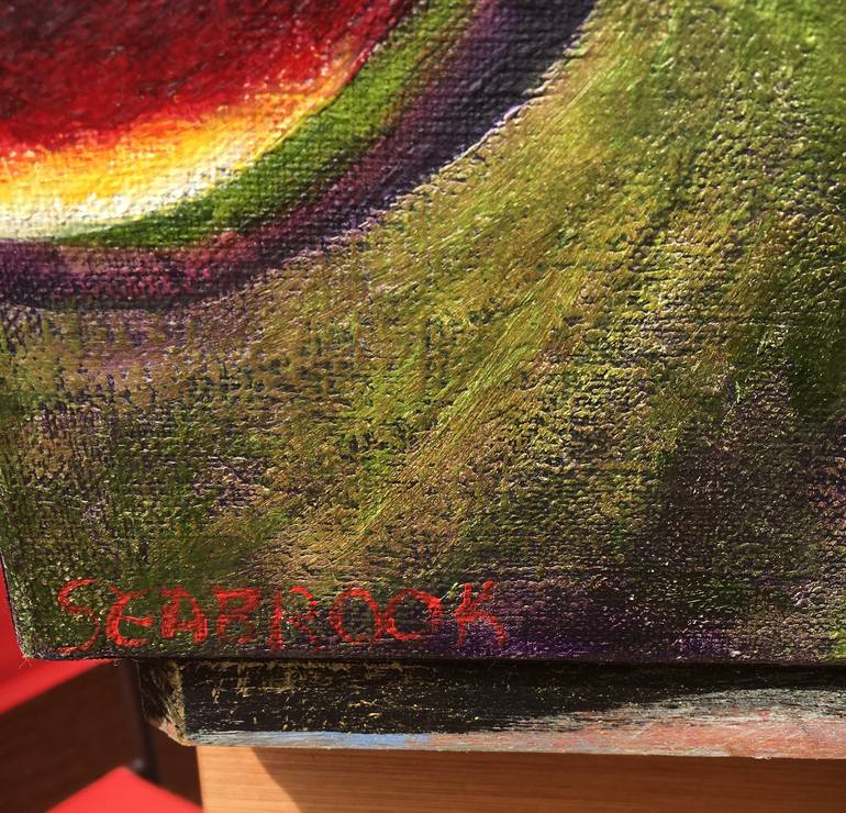 PARROT TULIP Painting by Robert Seabrook | Saatchi Art