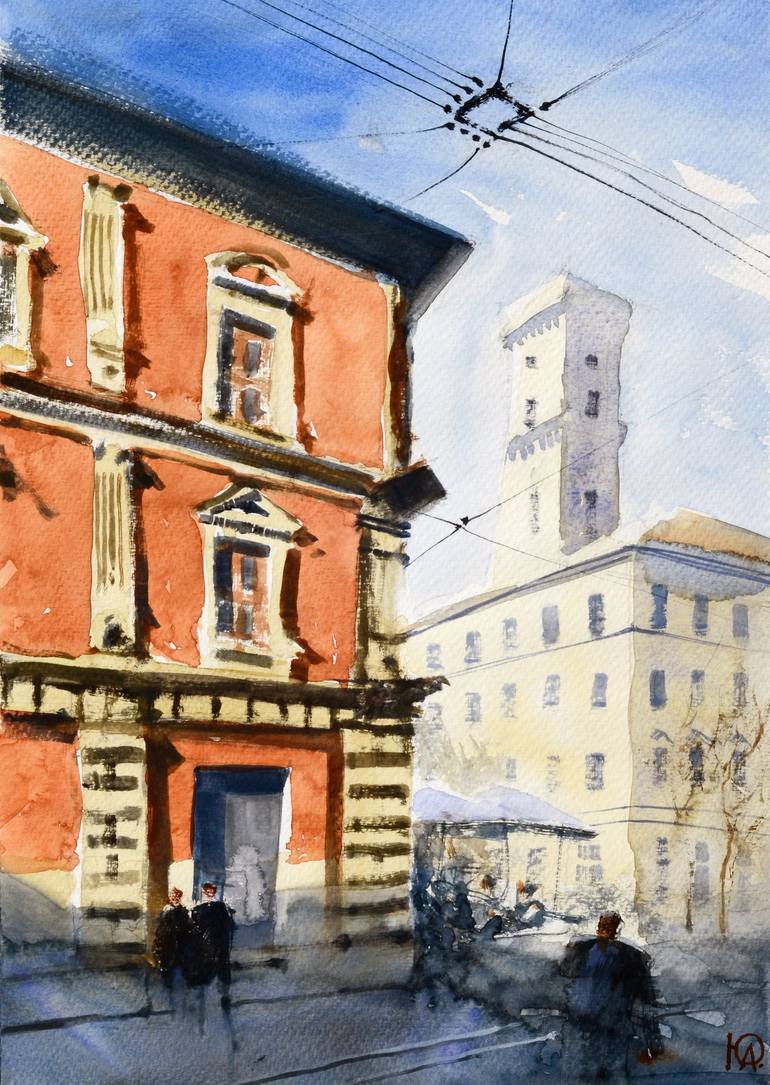 Series Lviv Painting by Yurii Andreichyn | Saatchi Art