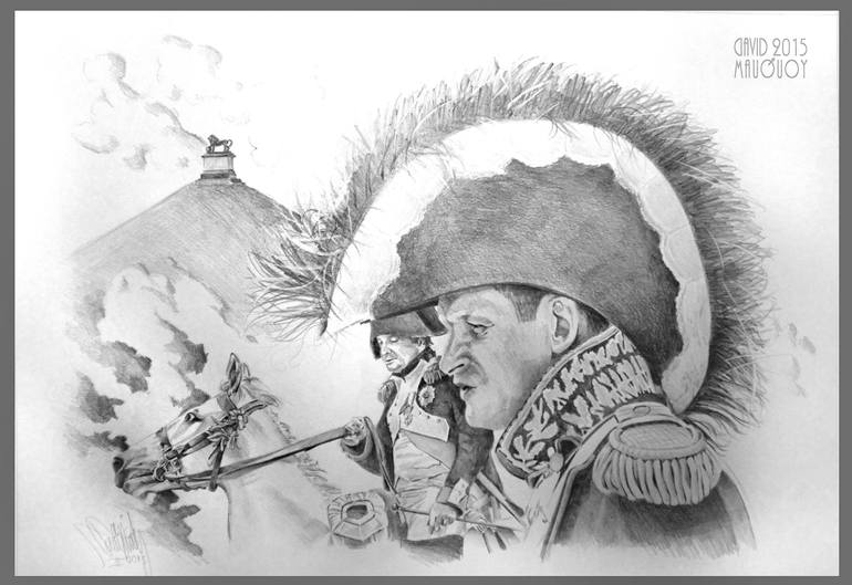 Waterloo Drawing by David Mauquoy | Saatchi Art