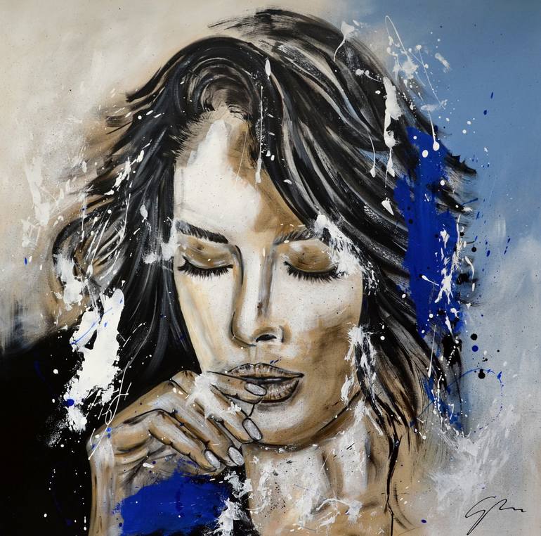 Anastasia Painting by German Benavides | Saatchi Art