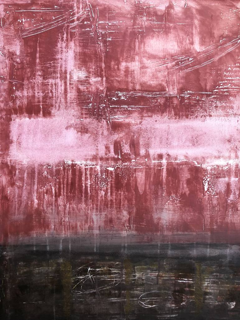 desert rose.02 Painting by stephen blythe | Saatchi Art