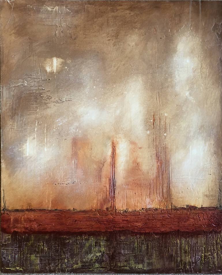 at dusk Painting by stephen blythe | Saatchi Art