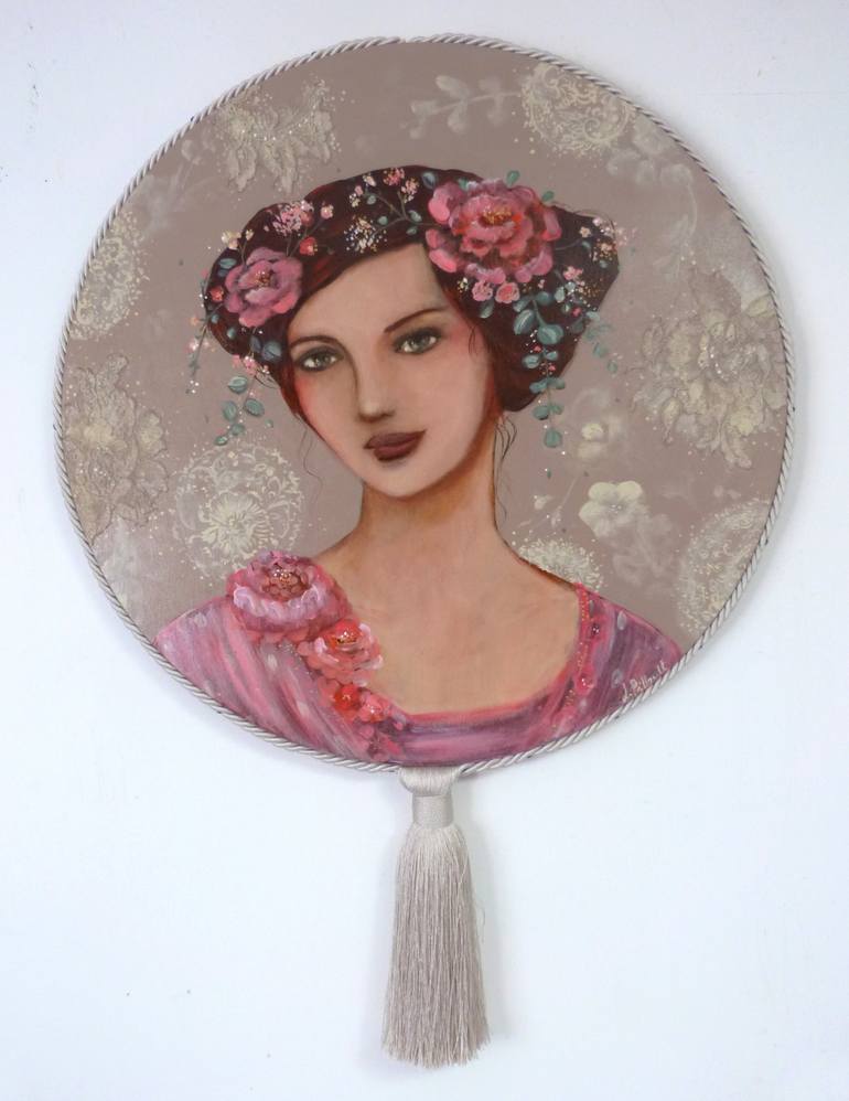 Eglantine in April Painting by Loetitia Pillault | Saatchi Art