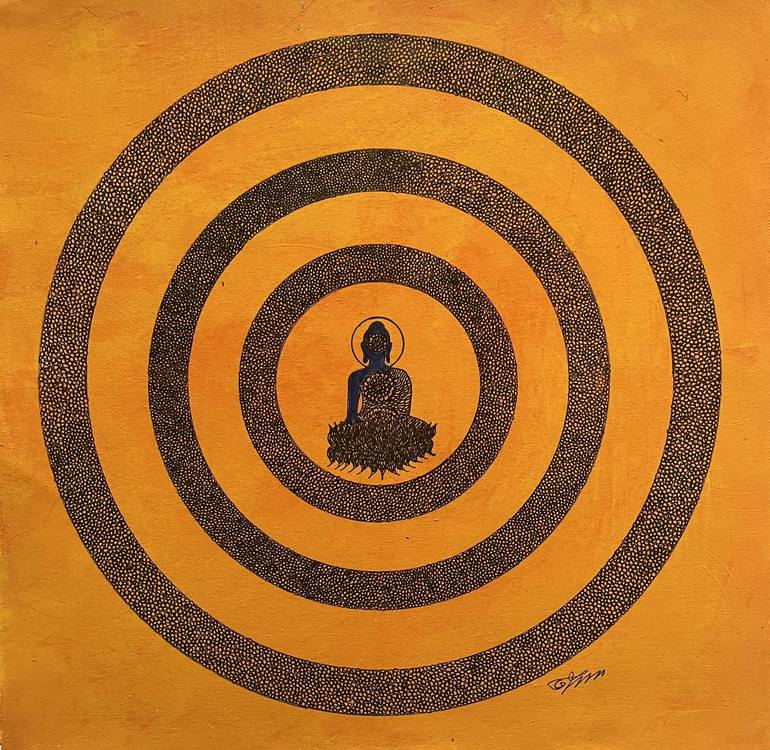 Bodhi Mandala 8 Painting by bodhi selvam | Saatchi Art