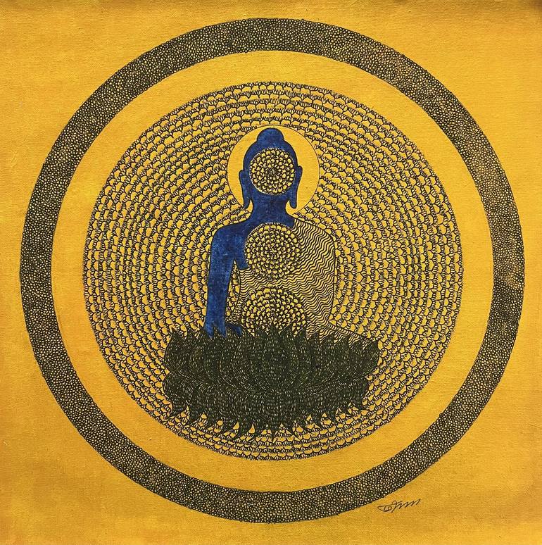 Bodhi Mandala 7 Painting by bodhi selvam | Saatchi Art