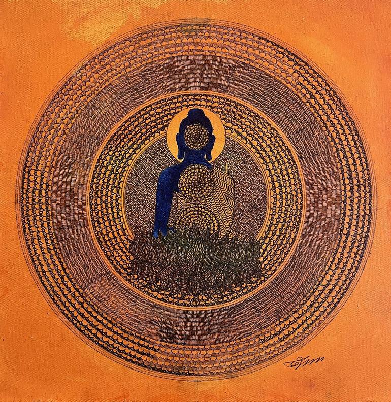 Bodhi Mandala 6 Painting by bodhi selvam | Saatchi Art
