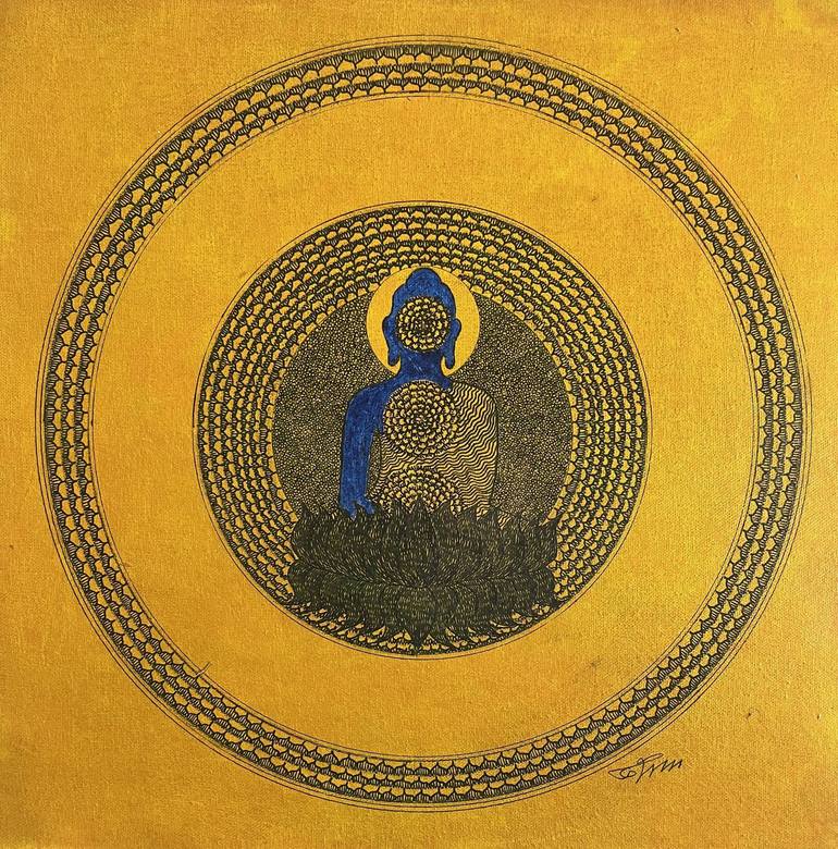 Bodhi Mandala 4 Painting by bodhi selvam | Saatchi Art