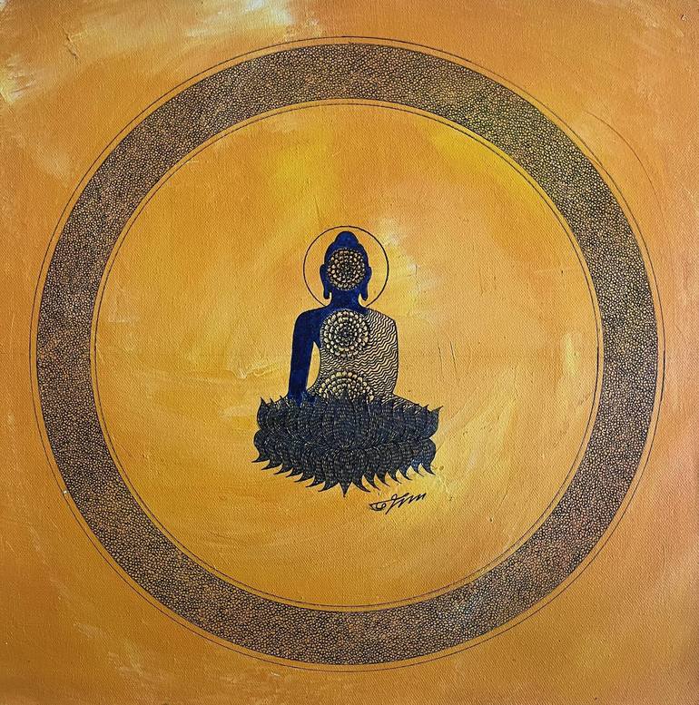 Bodhi Mandala 1 Painting by bodhi selvam | Saatchi Art