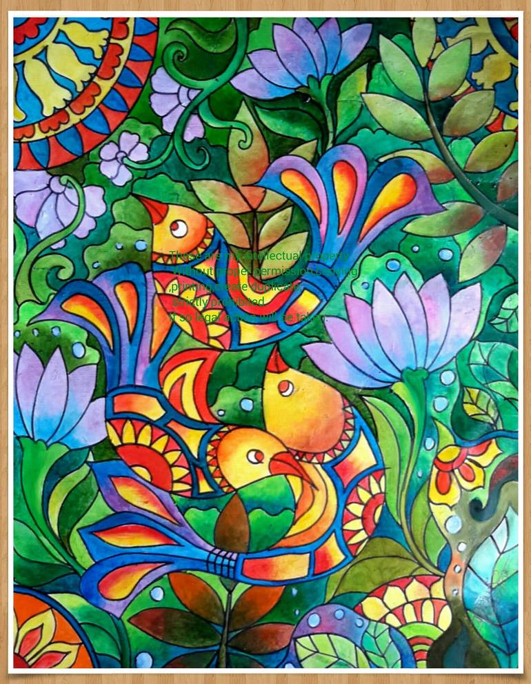 Nature Painting by Thushari Gamage | Saatchi Art