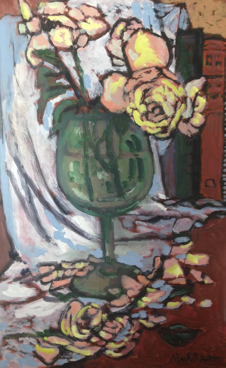 Rose Petals Painting by Rip Matteson | Saatchi Art