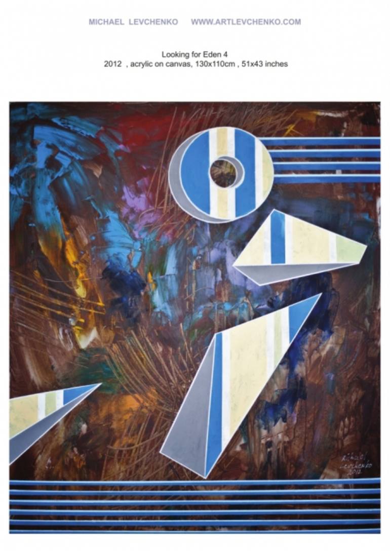 Looking for Eden 4 Painting by Michael Levchenko | Saatchi Art