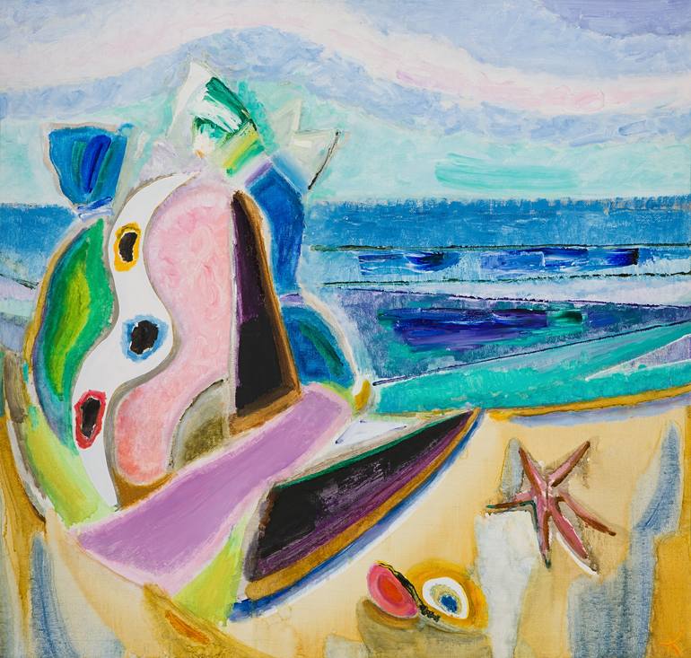 Sea Joys II Painting by Ivan Klimenko | Saatchi Art