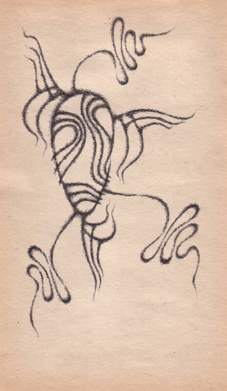 violent heat Drawing by Ed Hundredth | Saatchi Art