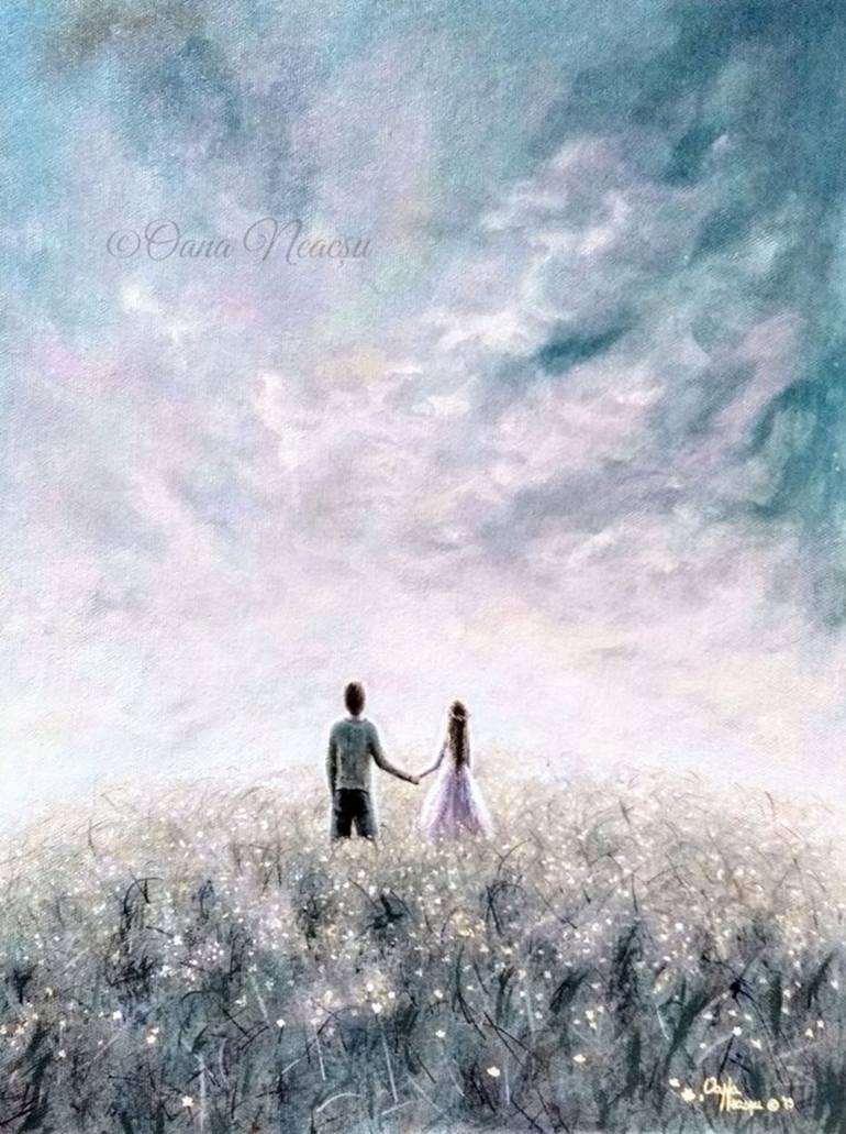 Together Painting by Oana Neacsu | Saatchi Art