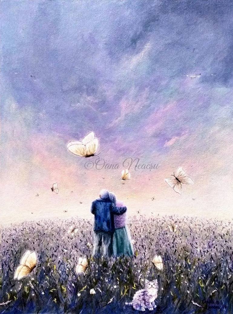 And they are still happy Painting by Oana Neacsu | Saatchi Art