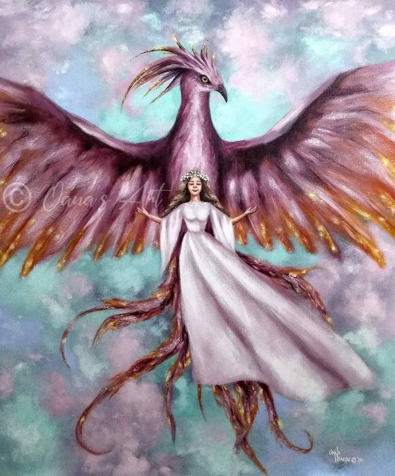 Rebirth Painting by Oana Neacsu | Saatchi Art