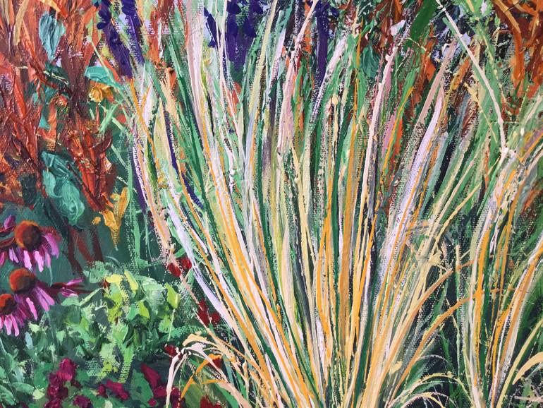 Longfellow Gardens in Early Autumn Painting by Christina Plichta ...