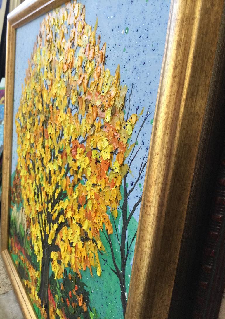 Afternoon Torchlight Painting by Christina Plichta | Saatchi Art