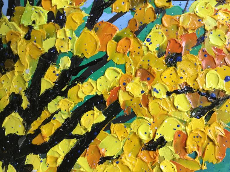 Afternoon Torchlight Painting by Christina Plichta | Saatchi Art