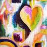 Heart In The Right Place Painting by Sonya Joseph Art | Saatchi Art