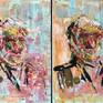 Famous Person 1 and Famous Person 2 Painting by Andrey Potapov ...