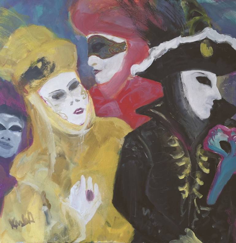 Who are you 3 Painting by Kerstin Grobler | Saatchi Art