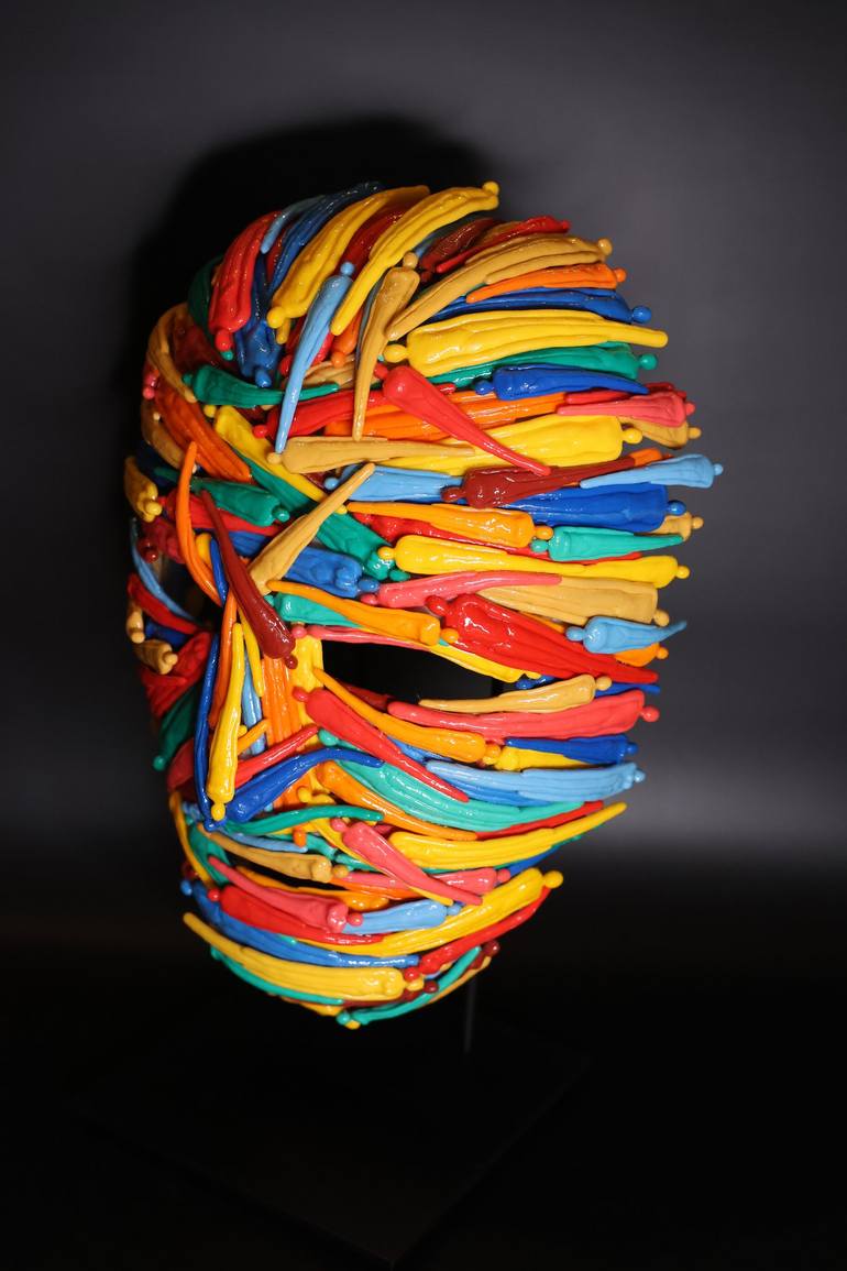 Faces Of Humanity Sculpture by Wim Van Borm | Saatchi Art