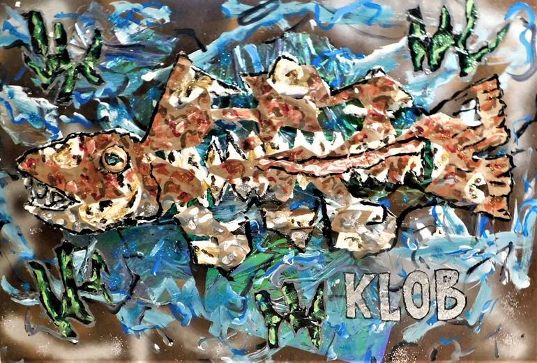 Cod (Sacred Cod of Masschusetts) Painting by Kevin O'Brien | Saatchi ...