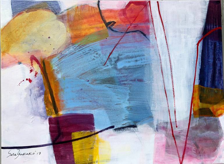 White Sunbeam Painting by Sara Yukako | Saatchi Art