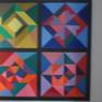 Multiple squares Painting by Ricardo Martinez | Saatchi Art