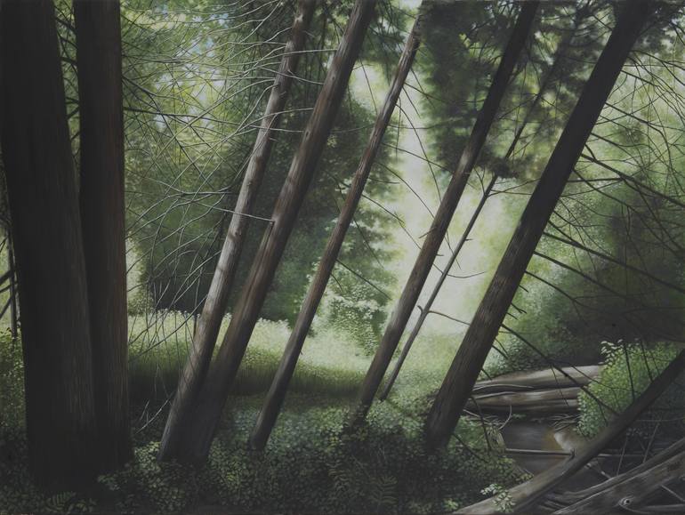ANGLEWOOD' Painting by John Page | Saatchi Art
