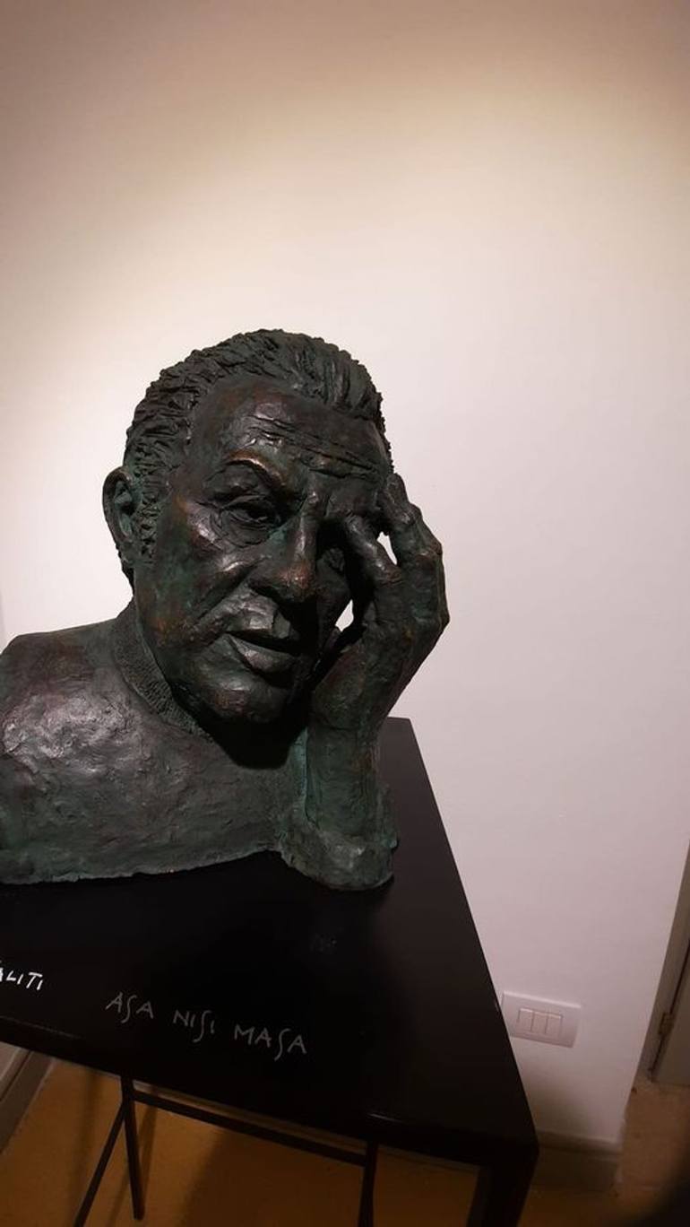 Federico Fellini Sculpture by Orazio A. E. Vitaliti | Saatchi Art