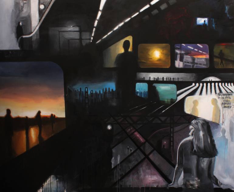 Sin perder el origen / without losing the origin Painting by Alba Rodri ...