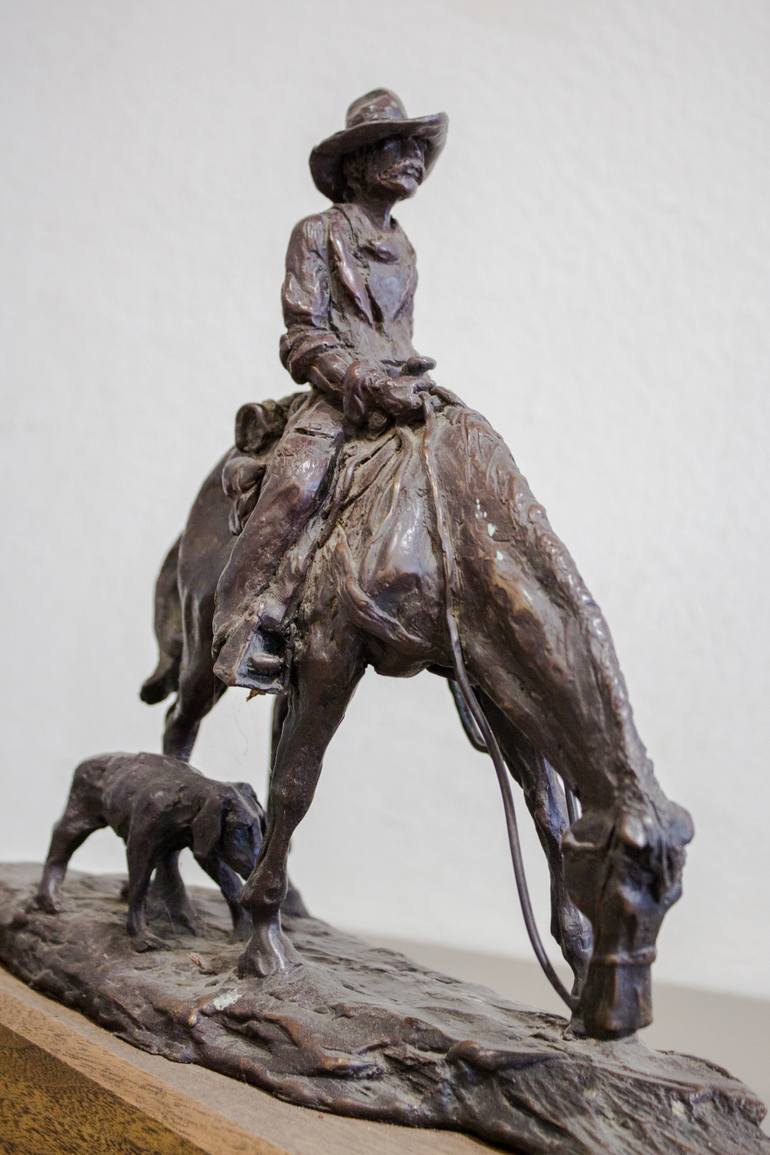 Gib Singleton One More Stray Sculpture by Shidoni Gallery | Saatchi Art