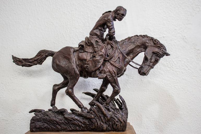 Gib Singleton Town bound Sculpture by Shidoni Gallery | Saatchi Art