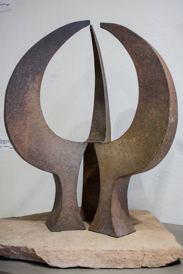 Thomas C. Hicks Jr. Strange Trio Sculpture by Shidoni Gallery | Saatchi Art