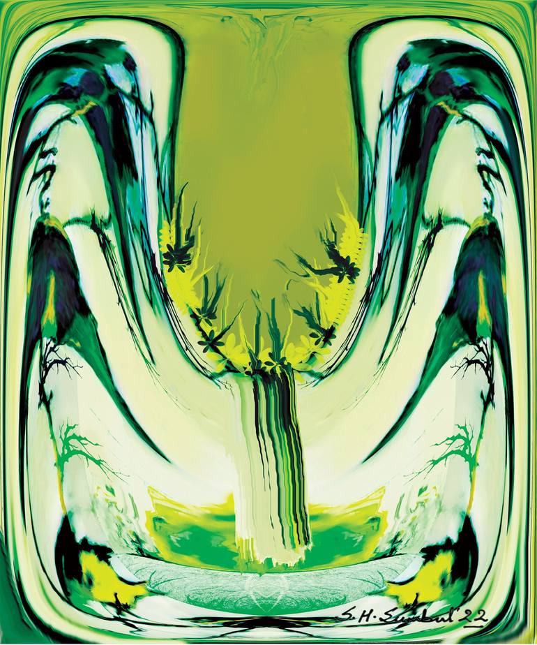 Nurturing the Relationship Painting by Sabiha Hasan Sumbul | Saatchi Art