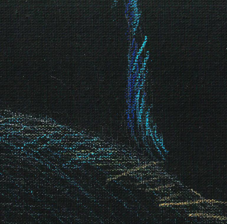 Unshakable shark World watch you Drawing by Tatyana Step | Saatchi Art