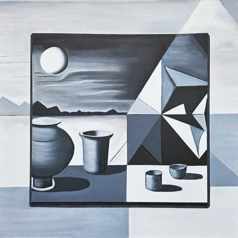 Achromatic Painting by Alida Velea | Saatchi Art