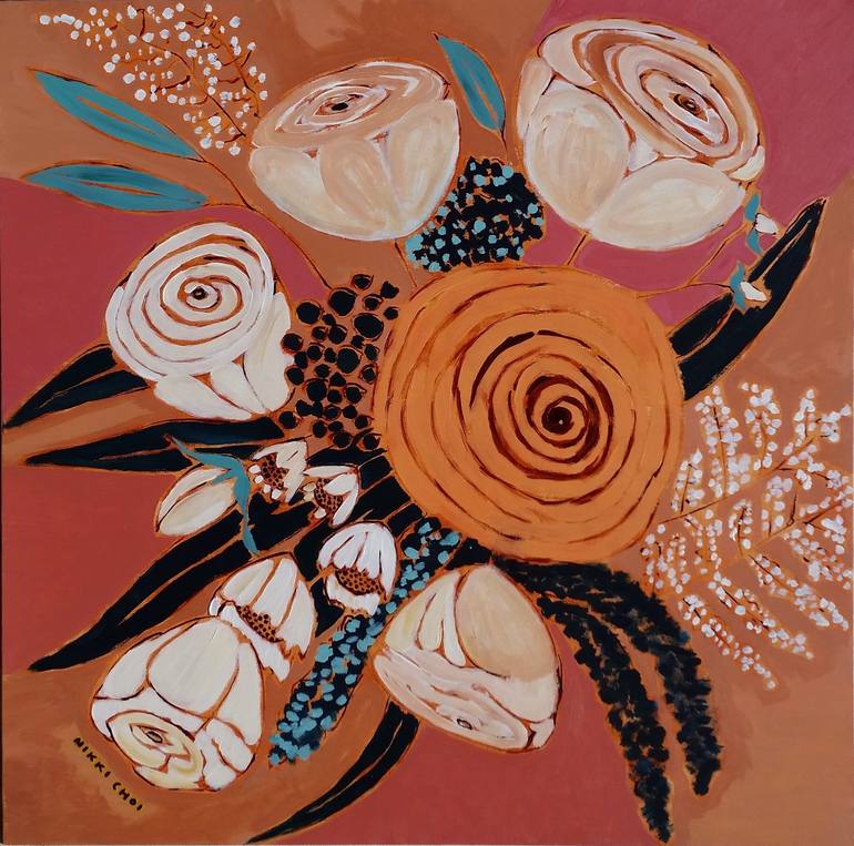 She is the one Painting by Nikki Choi | Saatchi Art