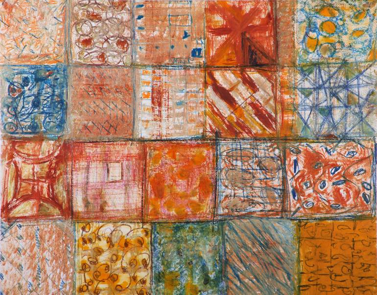 bloc of 20 nascent ideas Painting by Roland Graeter | Saatchi Art