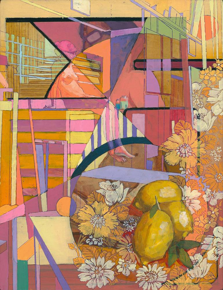 Interposed Painting by Mijail Gala | Saatchi Art