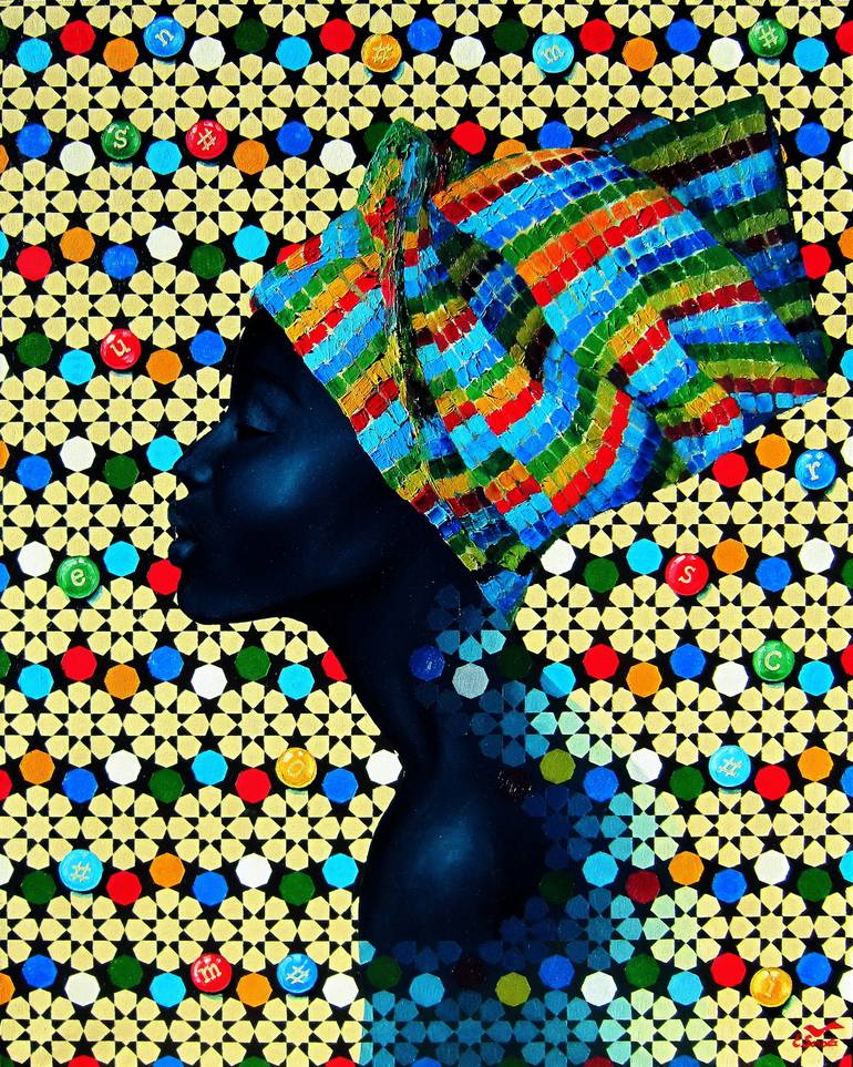 Consumerism Painting by Elena Soroka | Saatchi Art