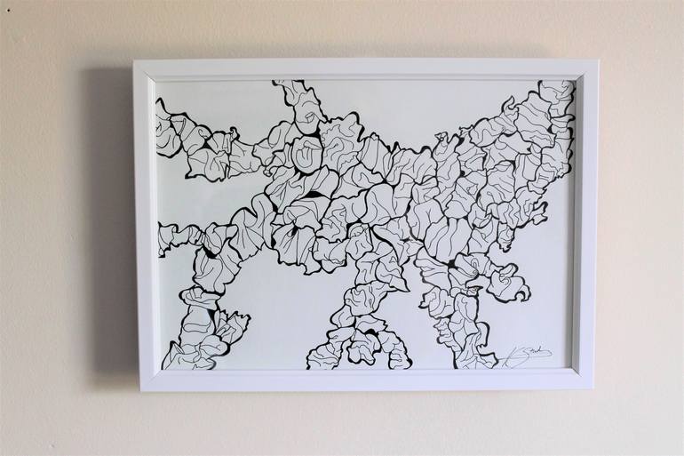 Podoscypha multizona Drawing by Kate Studley | Saatchi Art