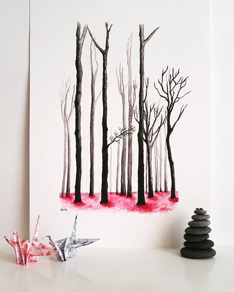 Myriad Painting by Marian Gorin | Saatchi Art